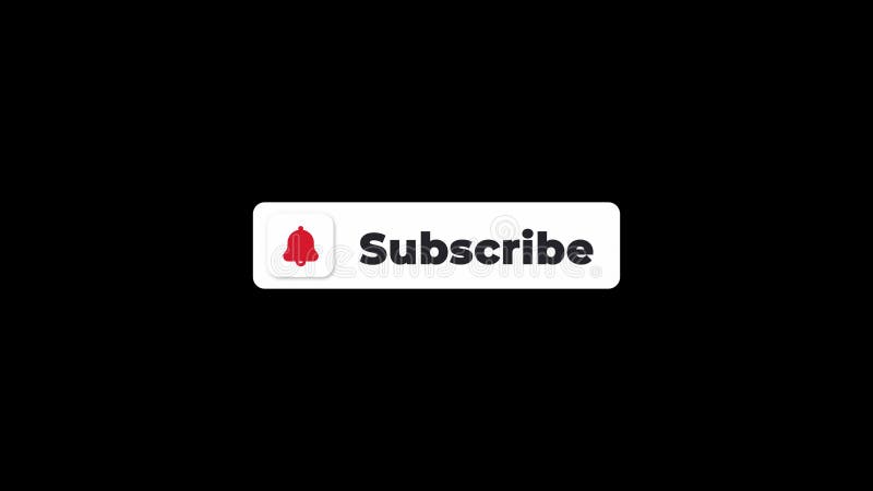 Subscribe, Reminder and Like Button Animation with Mouse Cursor with ...