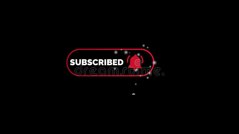 Subscribe, Reminder and Like Button Animation with Mouse Cursor with ...