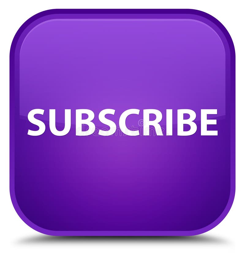 Subscribe Special Purple Round Button Stock Illustration - Illustration ...