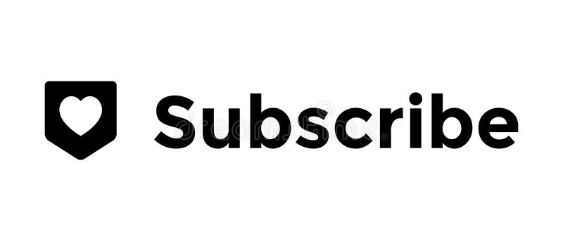 Subscribe, Subscriber Badge Icon Vector. Facebook Subscription Emblem ...