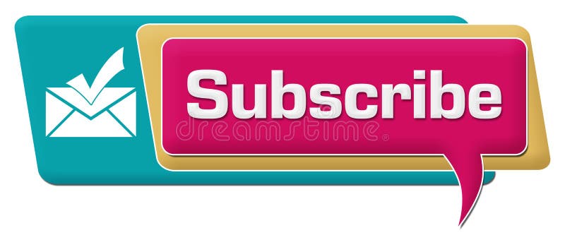 Subscribe Written Stock Illustrations – 450 Subscribe Written Stock ...
