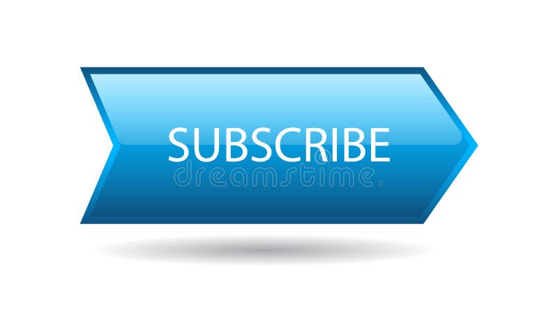 Subscribe web button stock illustration. Illustration of graphic ...