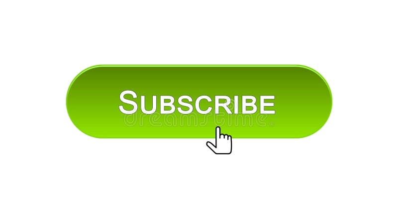 Subscribe Web Interface Button Clicked with Mouse Cursor, Blue Color ... Subscribe Web Interface Button Clicked with Mouse Cursor, Blue Color ...