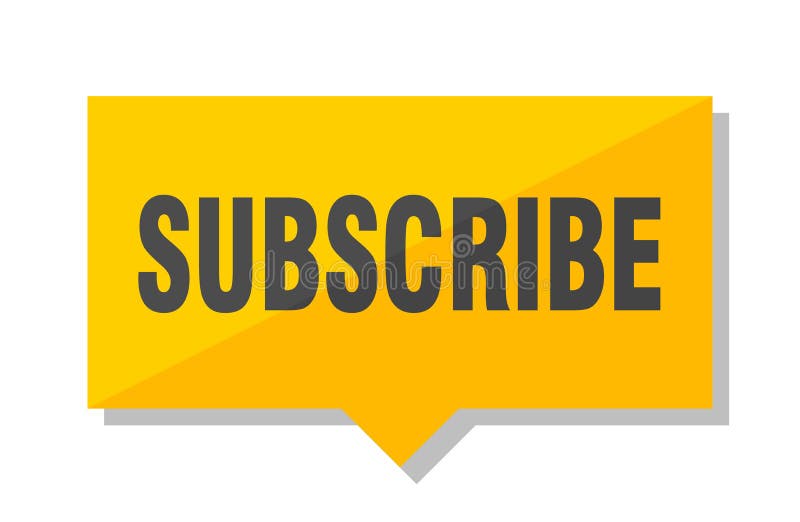 Subscribe price tag stock vector. Illustration of sticker - 118939993