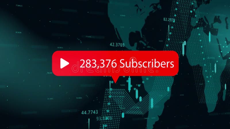 World Map with Data Points and Rotating Target Animation Over Continents Stock Video - Video of ...