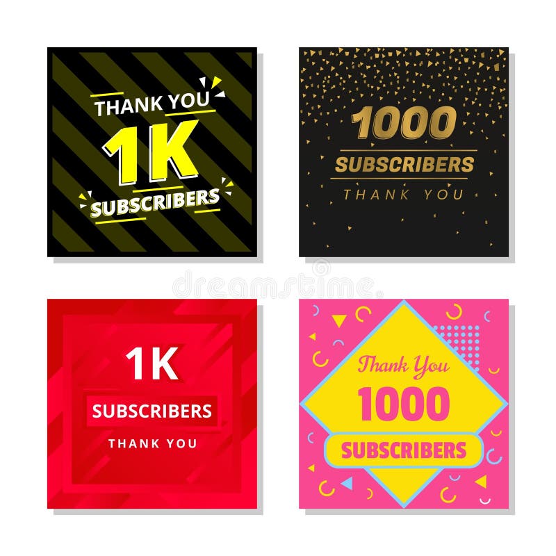 1k Subscribers Stock Illustrations – 295 1k Subscribers Stock ... 1k Subscribers Stock Illustrations – 295 1k Subscribers Stock ...