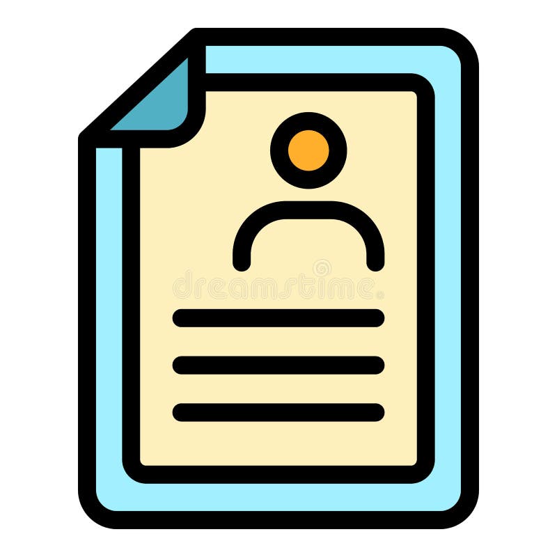 Subscription Business Icon Color Outline Vector Stock Vector ...