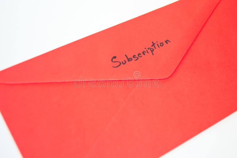 Subscription envelope stock photo. Image of network, technology - 21185730