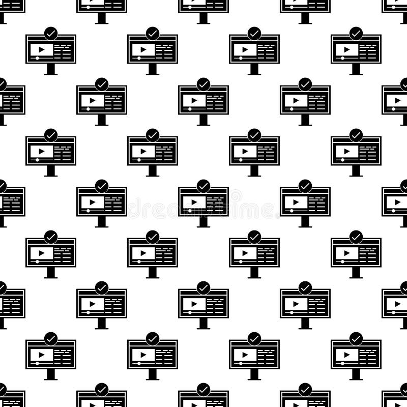 Subscription Icon in Pattern Style Stock Illustration - Illustration of ...