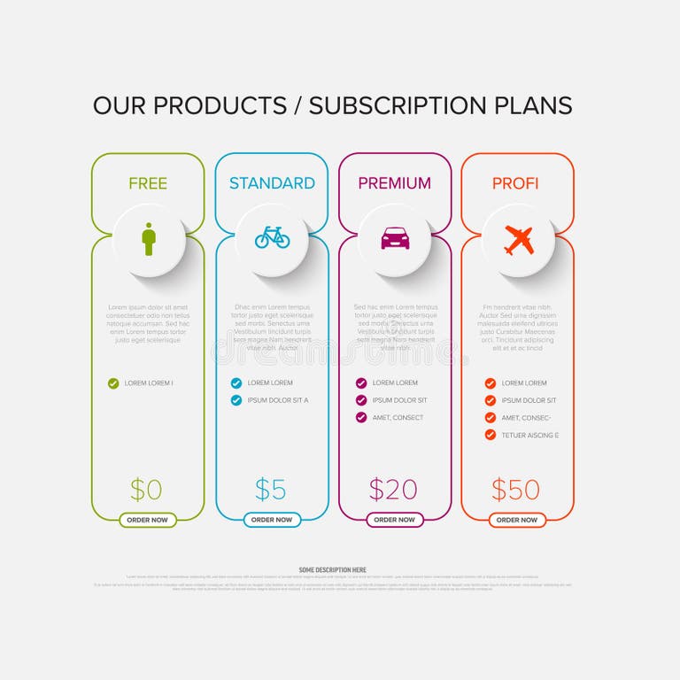 Subscription Options Chart Stock Illustrations – 598 Subscription ...