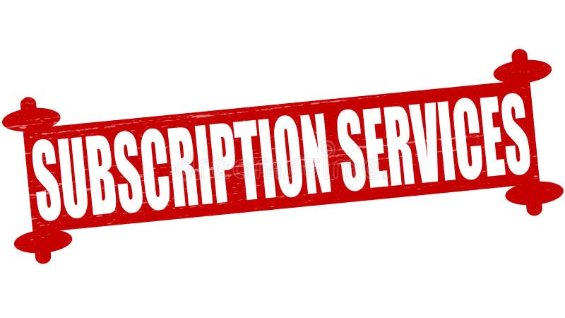 Subscription services stock illustration. Illustration of symbol ...