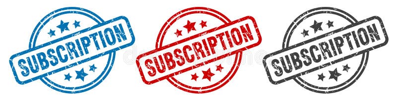 Subscription Stamp Stock Illustrations – 1,901 Subscription Stamp Stock ...