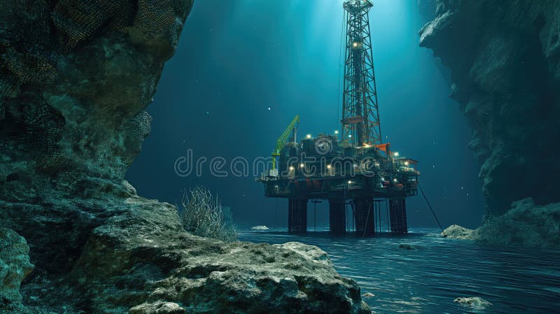 Oil Rig Underwater Stock Photos - Free & Royalty-Free Stock Photos from ...