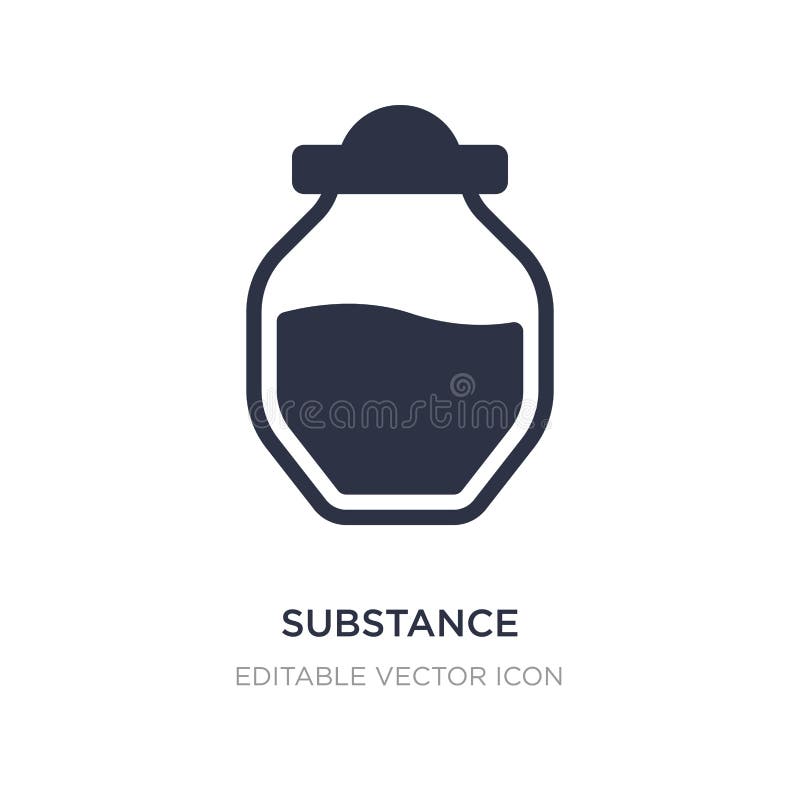 Substance Icon on White Background. Simple Element Illustration from ...