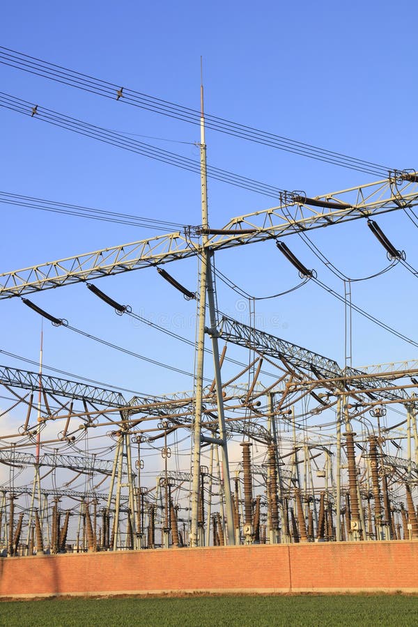 Substation equipment stock image. Image of supply, technology - 366400967
