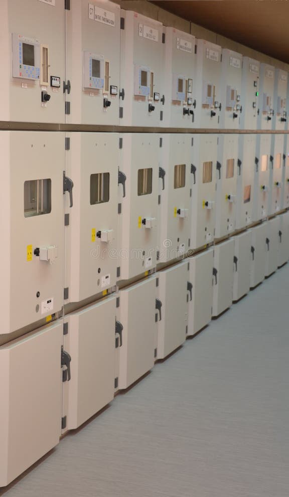 Substation 110/20kV inside stock photo. Image of electricpower - 42052386