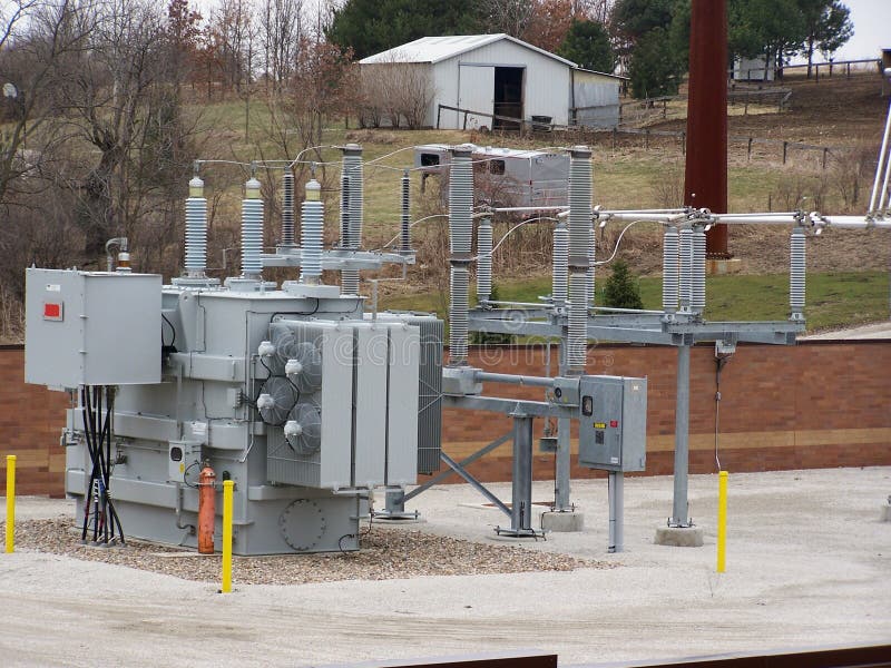 Substation Transformer Picture. Image: 629730
