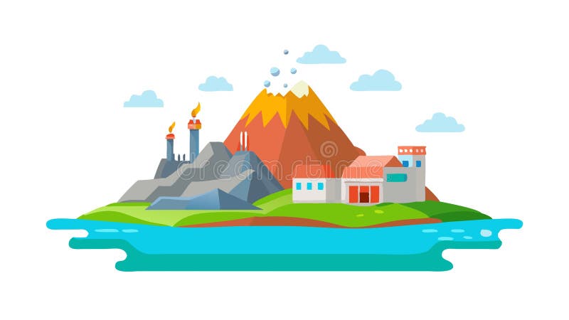 Subterranean Research Lab: Underground Science Facility, Vector Design ...