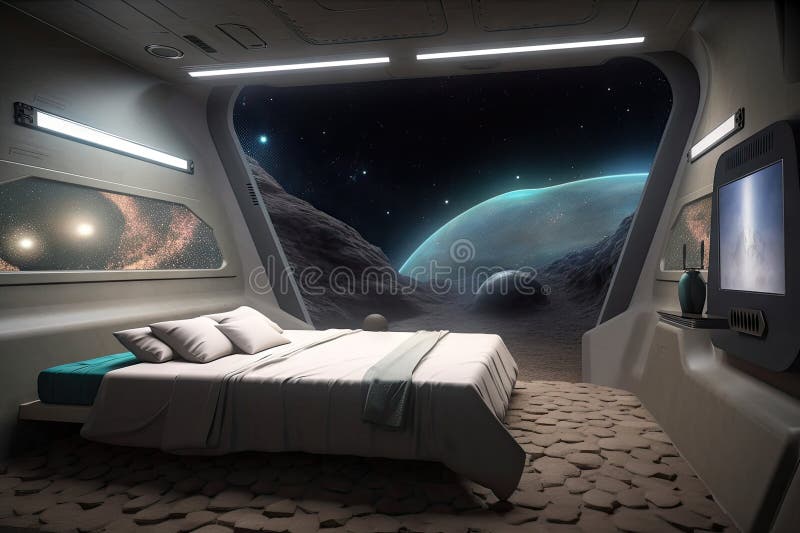 Sci-Fi Spaceship Bedroom: a Futuristic Spaceship-themed Bedroom with ... Sci-Fi Spaceship Bedroom: a Futuristic Spaceship-themed Bedroom with ...