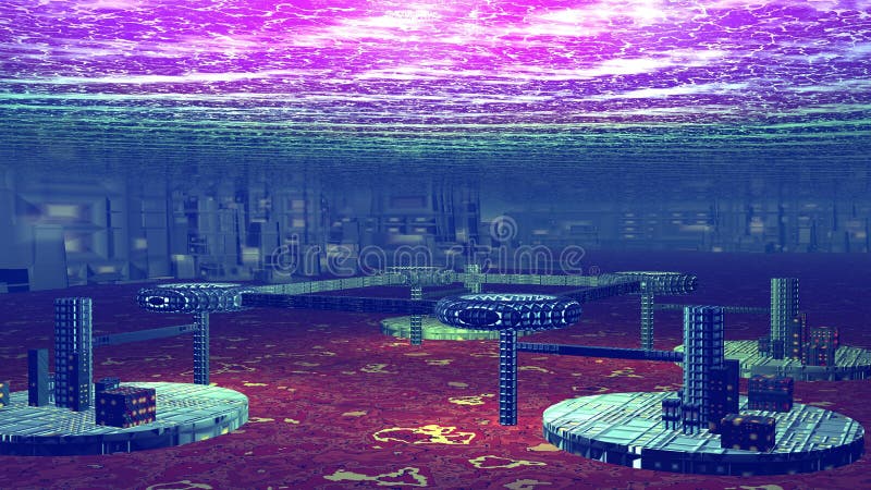 Subterranean structure stock illustration. Illustration of isolation ...