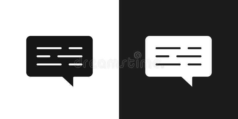 Subtitles Icon Logo Set Vector Stock Vector - Illustration of list ...