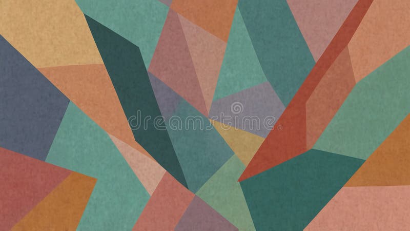 Subtle Abstract Circles and Squares Overlapping Each Other Stock ...