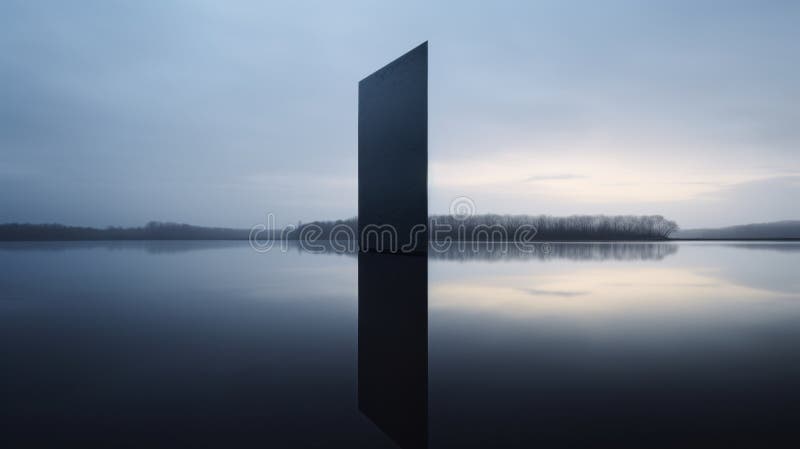 Subtle Atmosphere: Life-sized Mirror and Monolith Installation by Janek ...