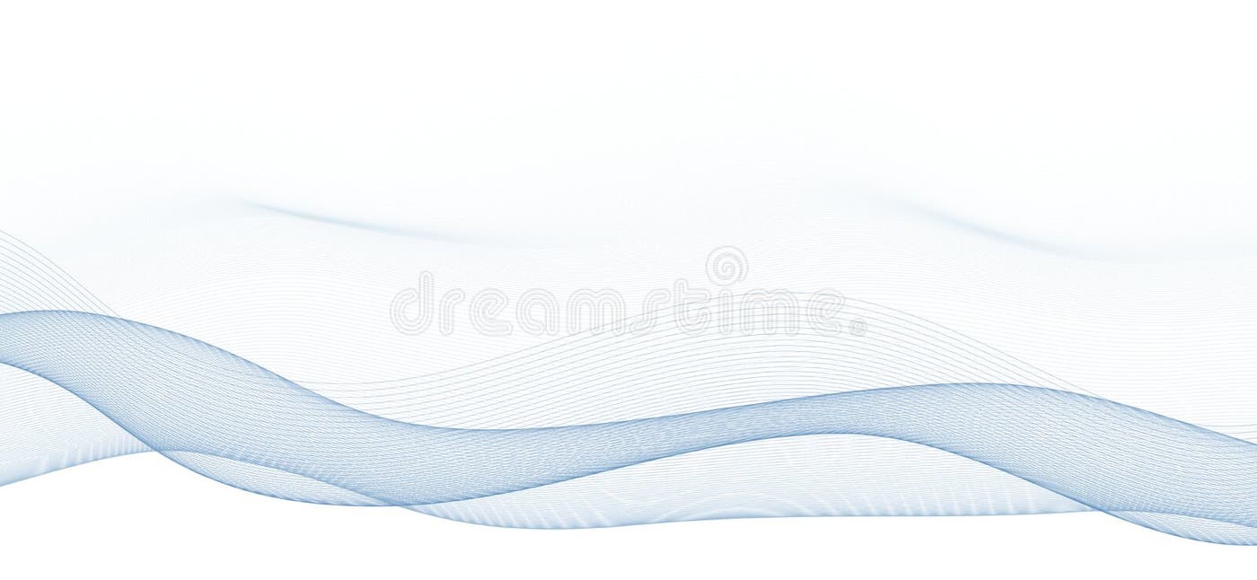 Blue Abstract Wavy Lines White Background Stock Illustrations – 32,987 ...