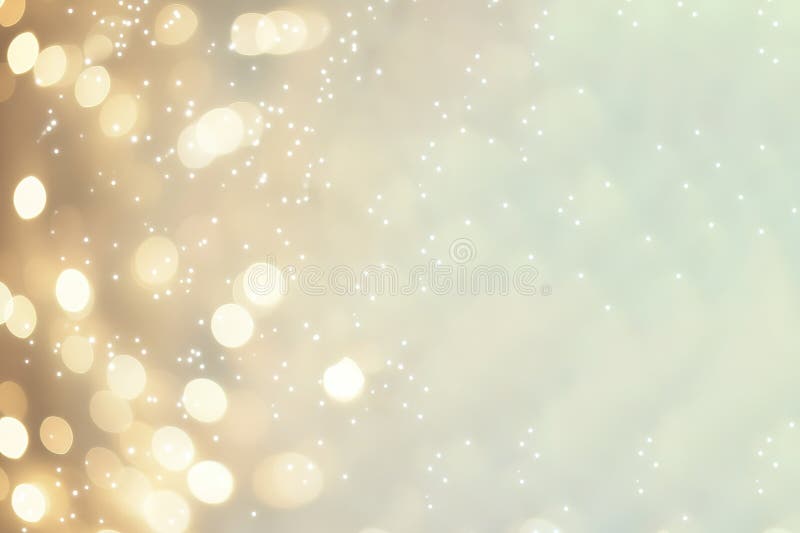 Subtle Beige Blurred Background: Soft White Bokeh Lights for Elegant ...