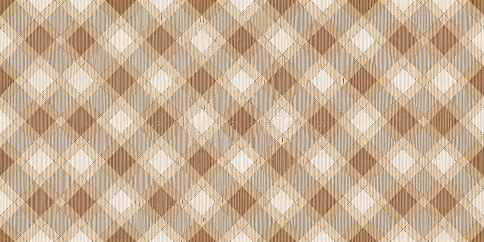 Subtle Beige and Brown Diamond Pattern Fabric Texture. Generative AI ...