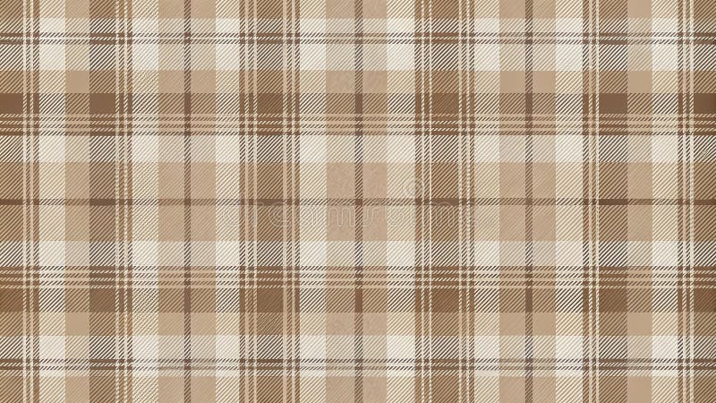 Subtle Beige and Brown Plaid Fabric Texture a Seamless Pattern for ...