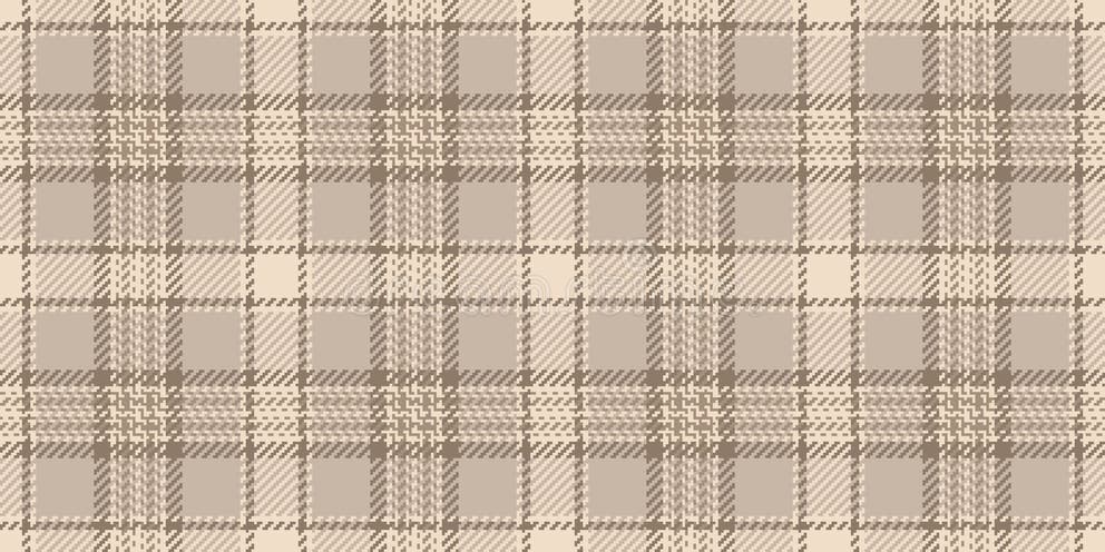 Subtle Beige and Brown Plaid Pattern. Perfect for Textile Designs ...
