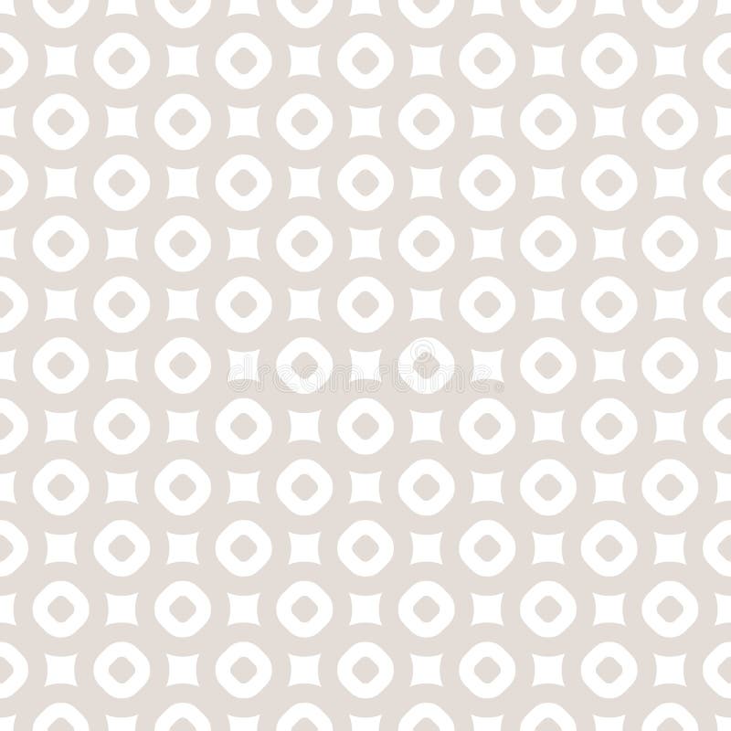 Subtle Beige and White Geometric Seamless Pattern with Small Squares ...