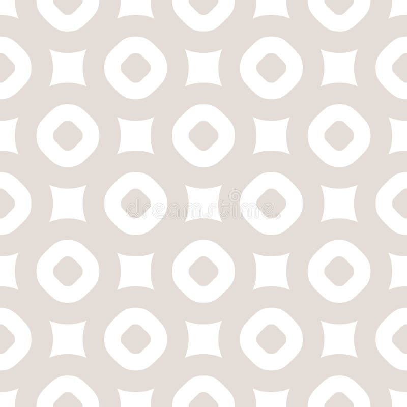 Subtle Beige and White Geometric Seamless Pattern with Squares and ...