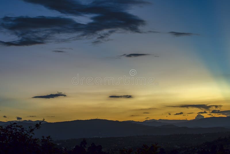 Subtle Black Clouds Floating on an almost Clear Sky Stock Image - Image ...