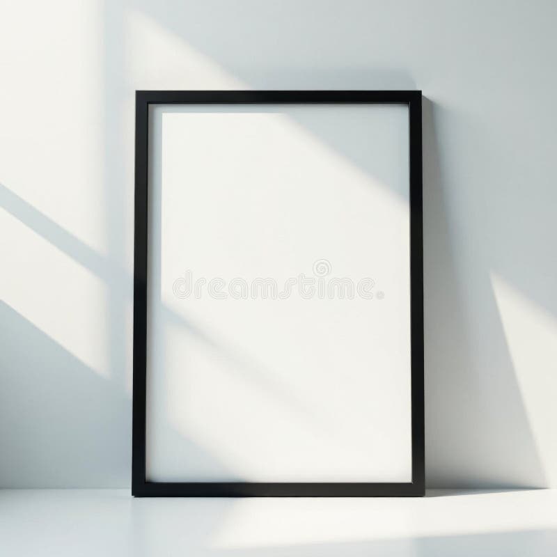 Subtle Black Frame Against Solid Black, Clean Lines , Edge, Photography ...