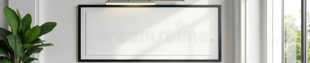 Subtle Black Frame, Bright White Mat Showcasing Artwork , Display ...