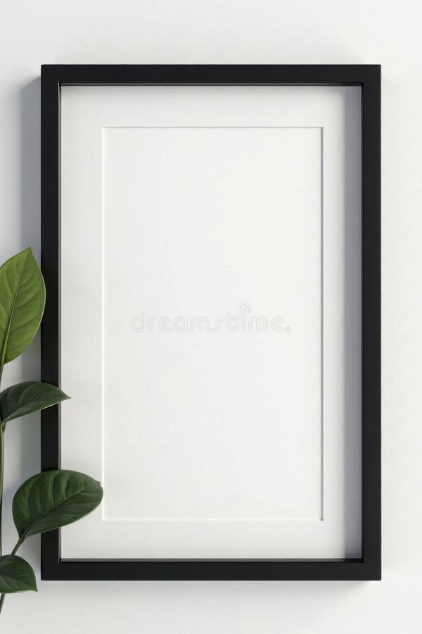 Subtle Black Frame Encloses a Bright White Mat , White Mat, Photography ...
