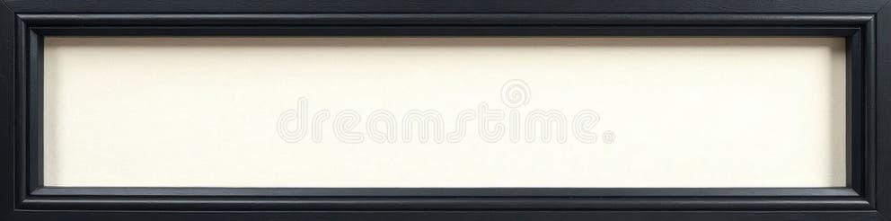 Subtle Black Frame, Textured Off White Insert, Frame Detail, Simple, Wall Decor Stock ...