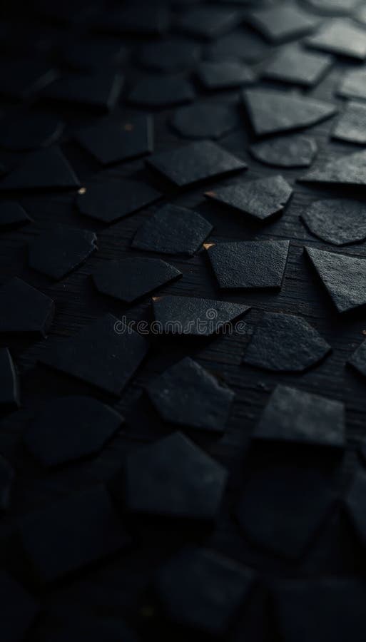 Subtle Black Geometric Grid Deep Shadows Sharp Lines Dark Abstract ...