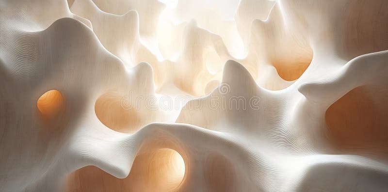 A Subtle Blend of Cream and White Tones Creates an Elegant and Calming ...