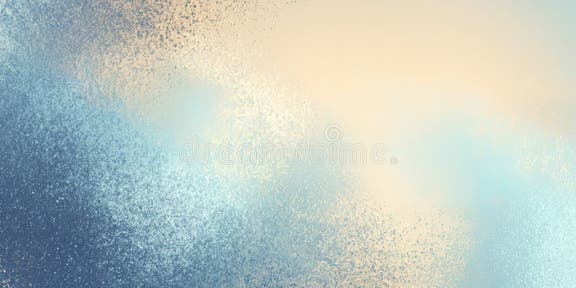 Subtle Blue Mist in Calm Horizon. Stock Illustration - Illustration of ...