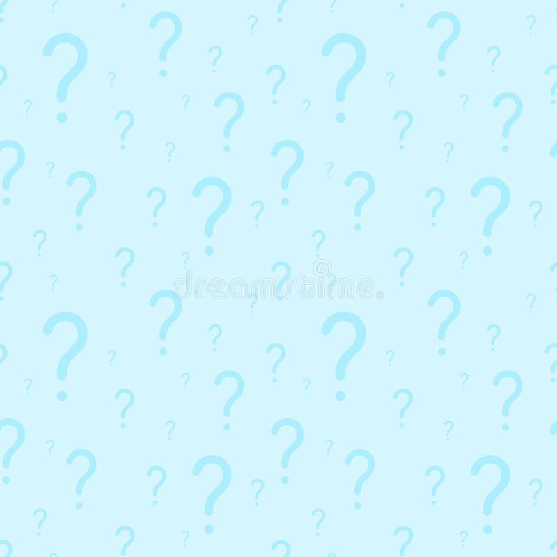 Quiz Background - Question Seamless Texture Stock Vector - Illustration ...