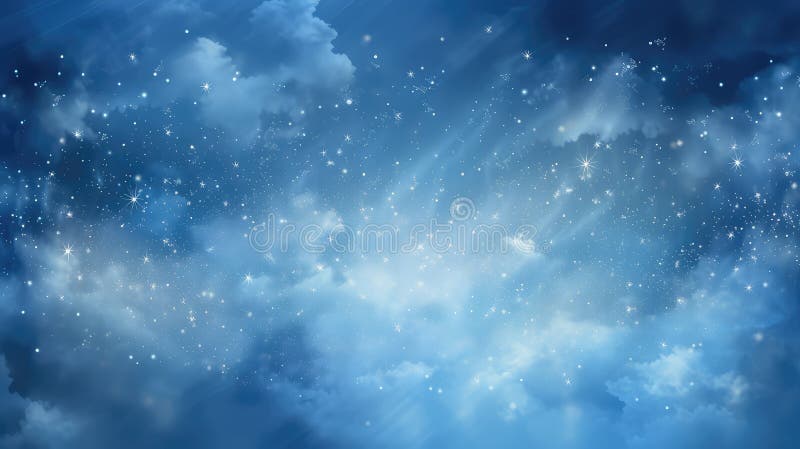 Subtle Blue Star Burst Background Stock Illustration - Illustration of ...