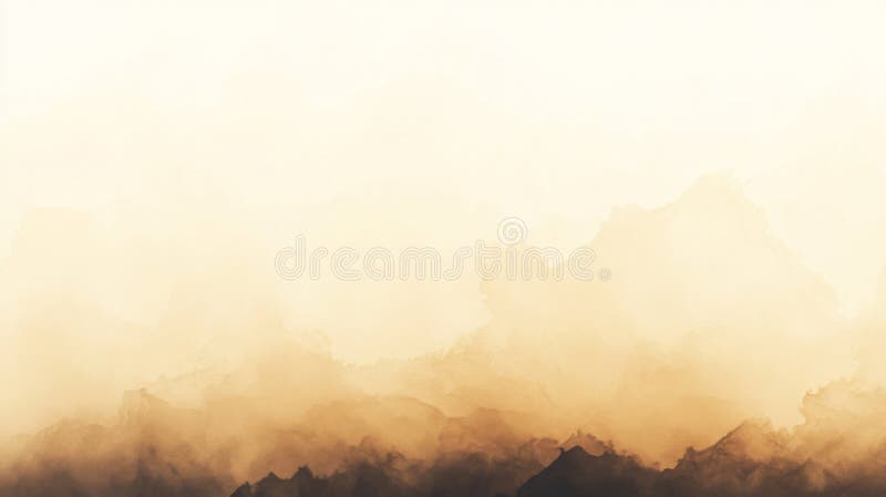 Subtle Brown and Beige Watercolor Background Texture Stock Illustration ...