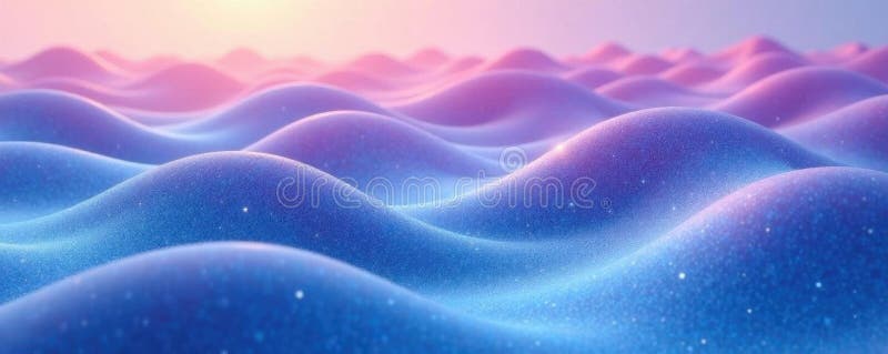 Subtle, Calming Wave Pattern, Soft Gradients Infinite Repeat , Muted ...
