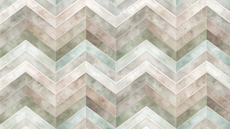 Subtle Chevron Pattern in Earthy Tones with Textured Watercolor Effect ...