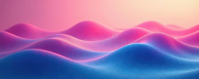 Subtle Color Gradients Create Calming, Rhythmic Wave Forms , Calm ...