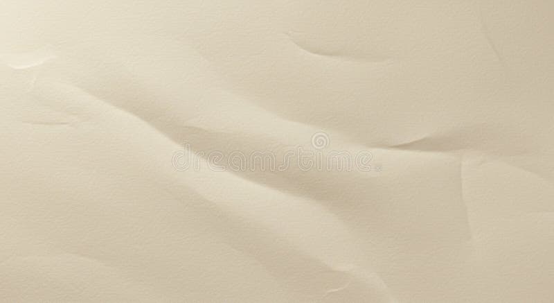 Cream Beige Wrinkled Paper Texture Background Subtle Elegant Design ...
