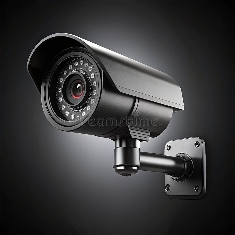 Subtle and Elegant Black Background for Security Camera Design - AI ...